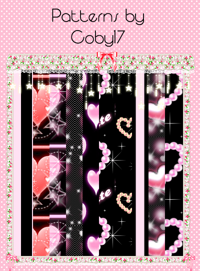 Patterns un Black by Coby17 on DeviantArt