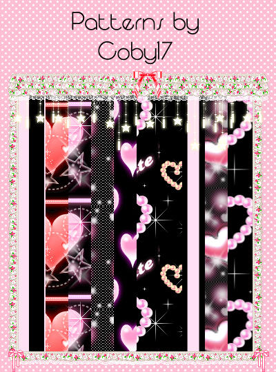 Patterns un Black by Coby17 on DeviantArt