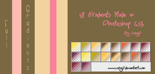 Fall Gradients by Coby17 on DeviantArt