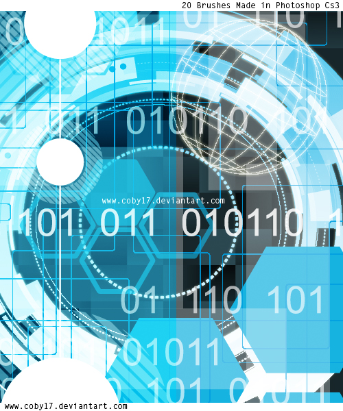 Techno Brushes II by Coby17 on DeviantArt