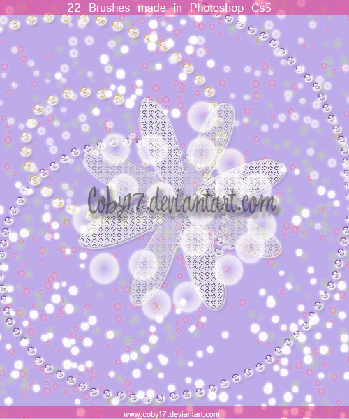 Glitters and Flowers Brushes by Coby17 on DeviantArt