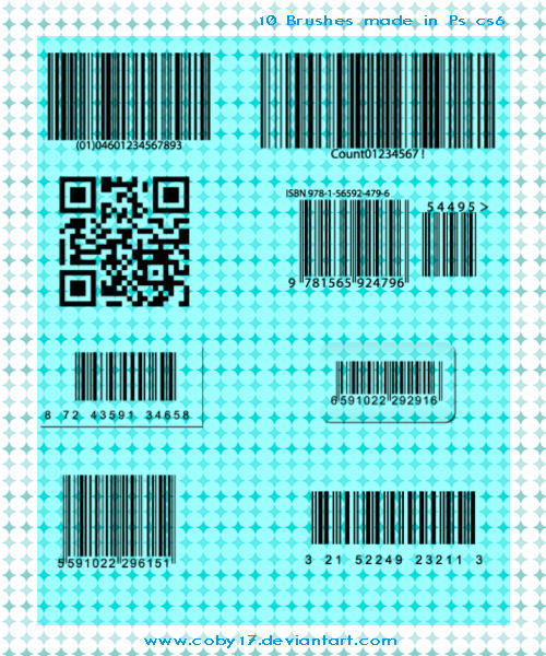 Code bars brushes by Coby17 on DeviantArt
