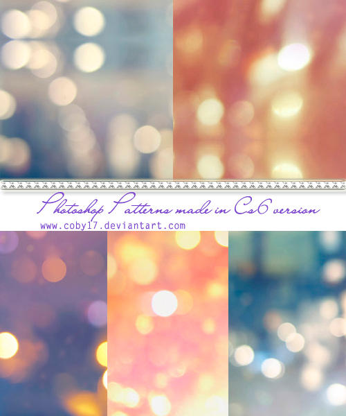 Blurred Lights Photoshop patterns by Coby17 on DeviantArt