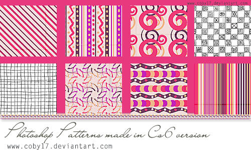 Pink Photoshop Patterns by Coby17 on DeviantArt