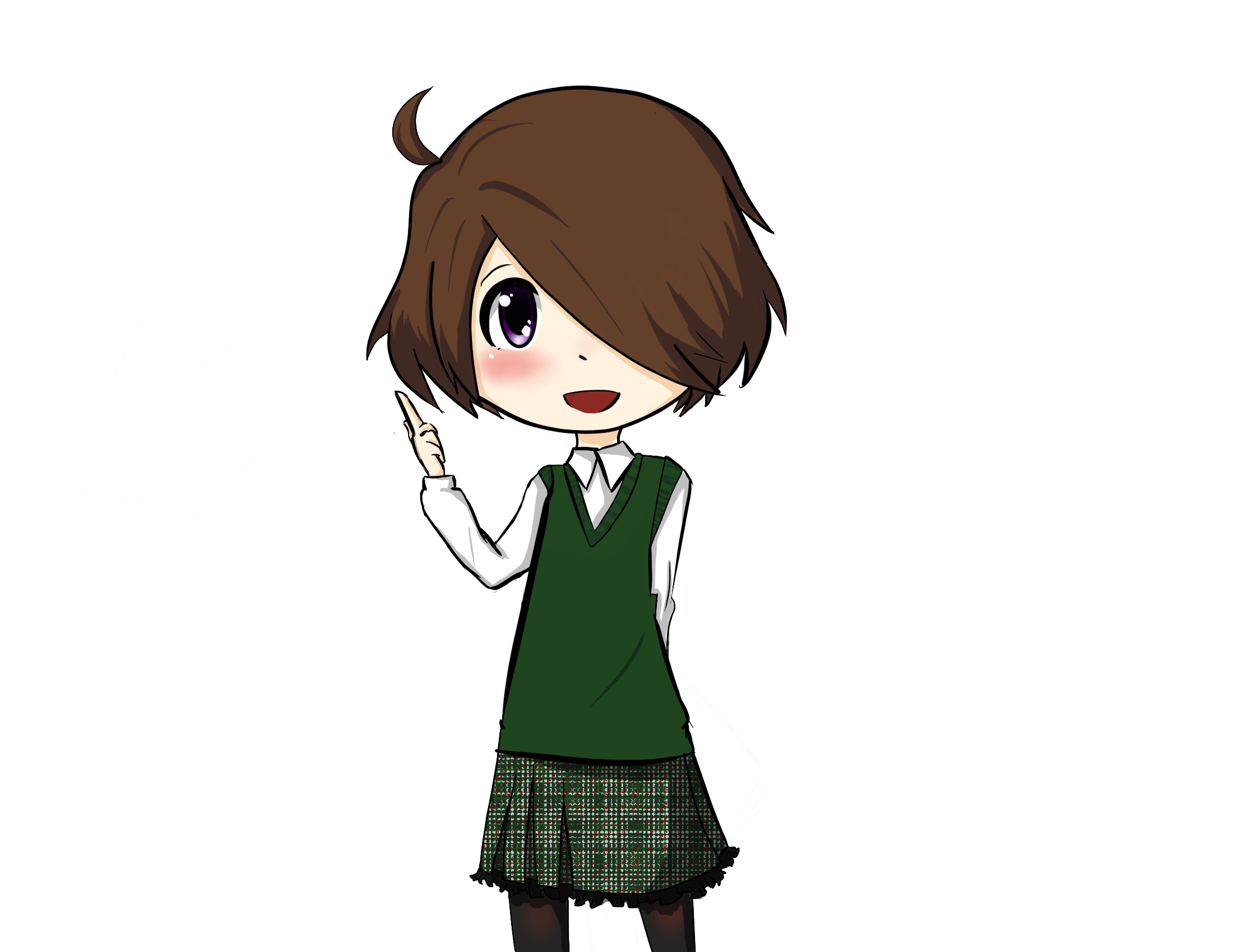 Visual novel Character 2 by Thisis4myschoolwork on DeviantArt