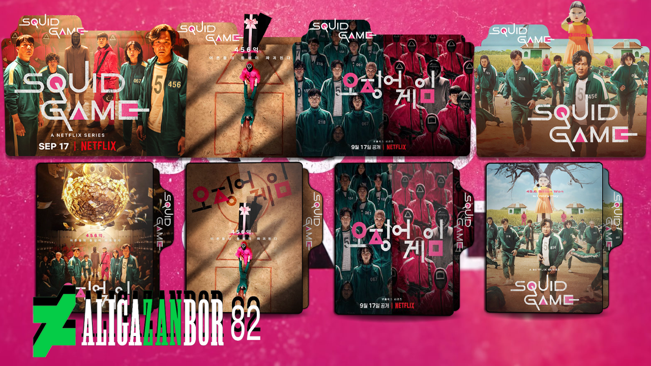 Squid Game icon ve Cover Folder by AliGazanbor82 on DeviantArt