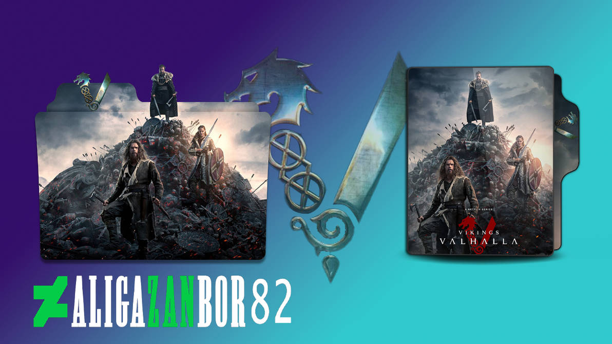 Vikings Valhalla S1 icon ve Cover Folder V1 by AliGazanbor82 on DeviantArt