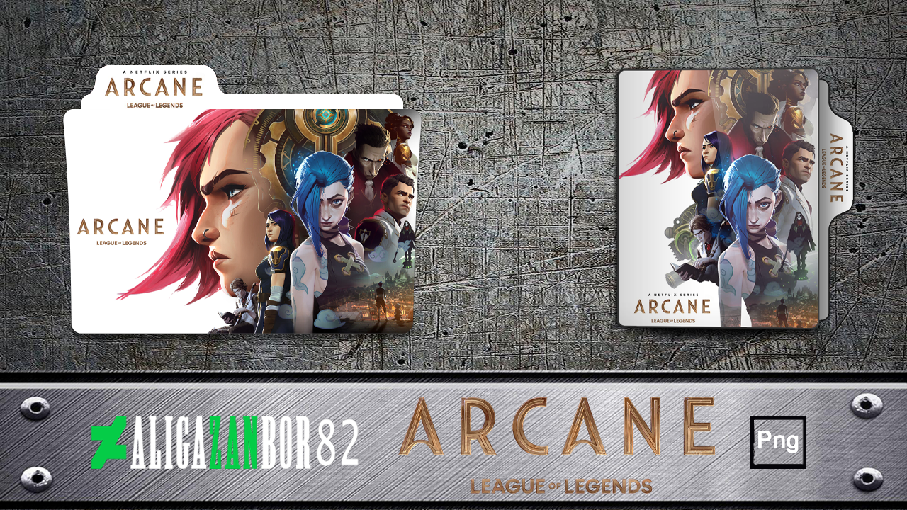 Arcane S1 icon ve Cover Folder by AliGazanbor82 on DeviantArt