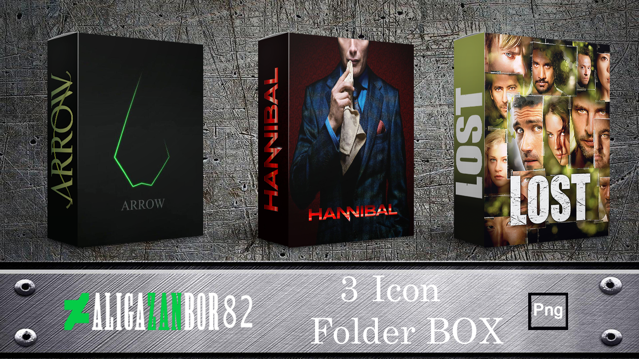 3 icon Folder BOX V3 by AliGazanbor82 on DeviantArt