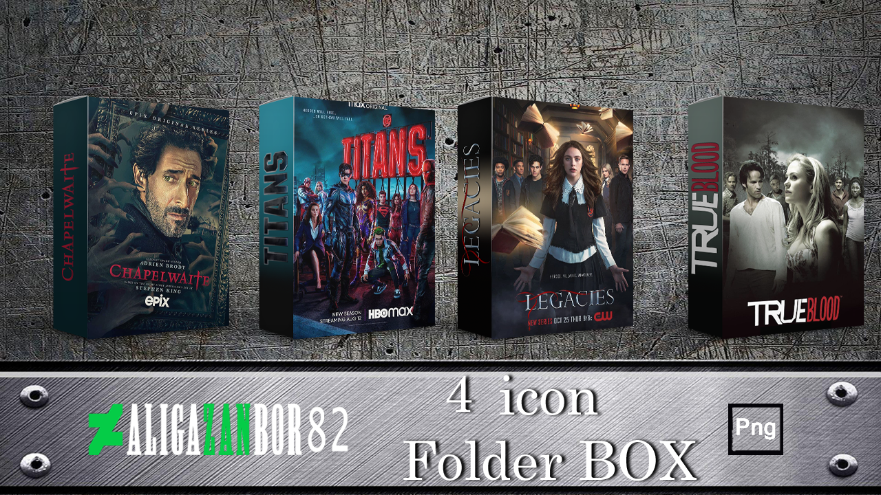 4 icon Folder BOX V4 by AliGazanbor82 on DeviantArt