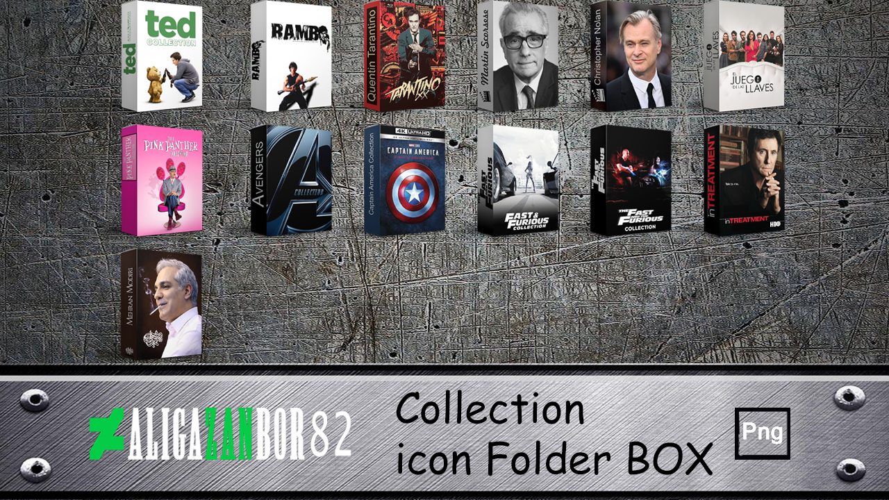 Collection Icon Folder BOX by AliGazanbor82 on DeviantArt