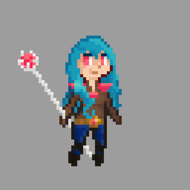 Pixel art wizard animation by Tha-Jackable on DeviantArt