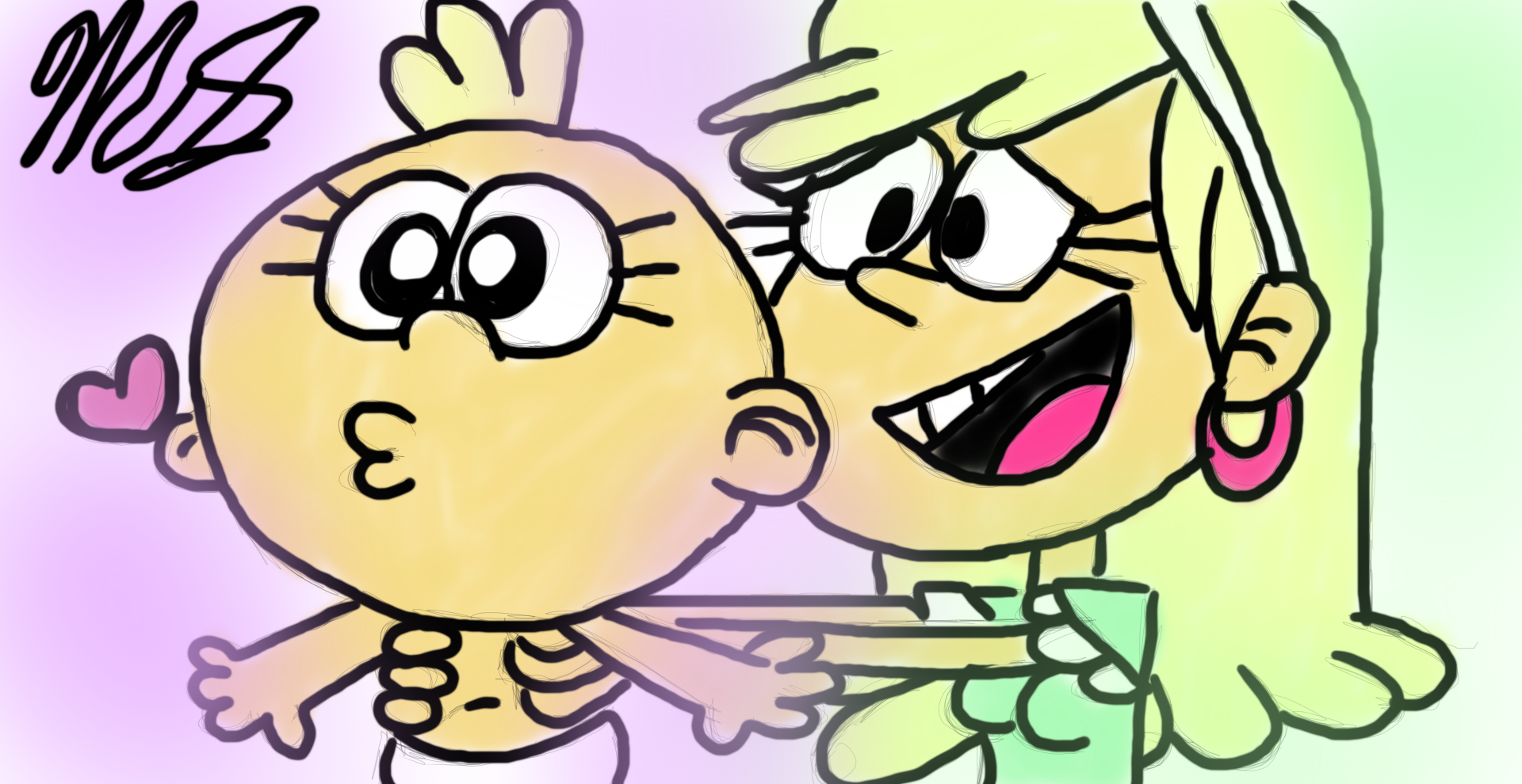 Loud House Leni And Lily By Xxmisery Severityxx On Deviantart