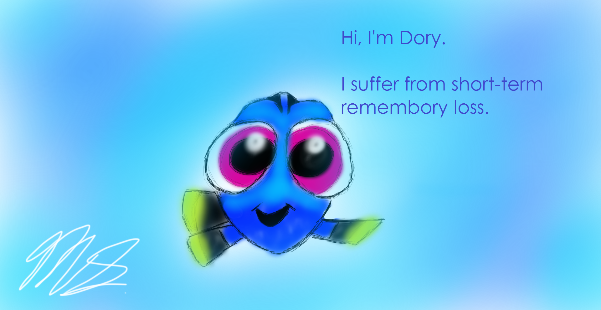 Baby Dory by Nix-Achlys on DeviantArt
