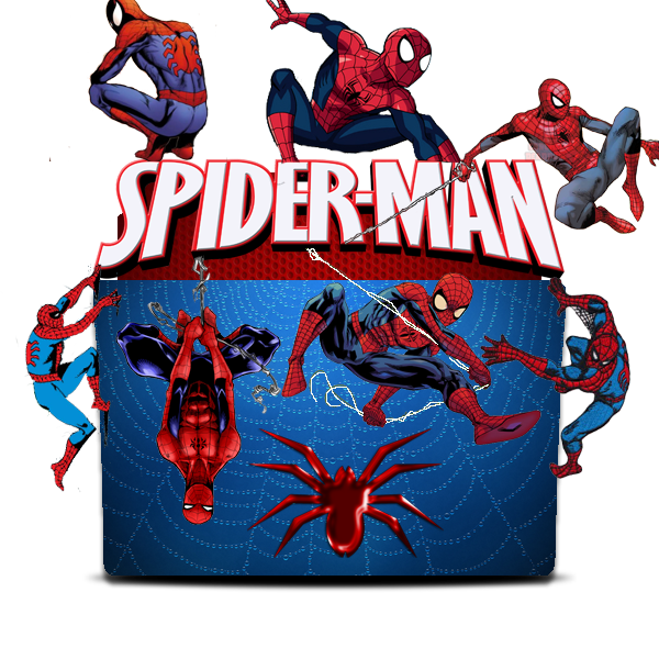 Spiderman Comics Folder Icon v2 by WanderlustSailor on DeviantArt