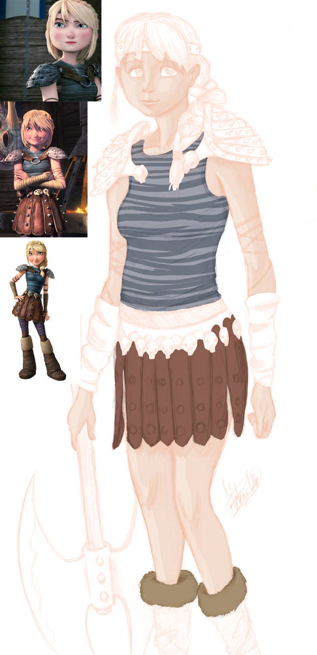 Astrid By 3st3b4ntby Color by 3st3b4nTby on DeviantArt