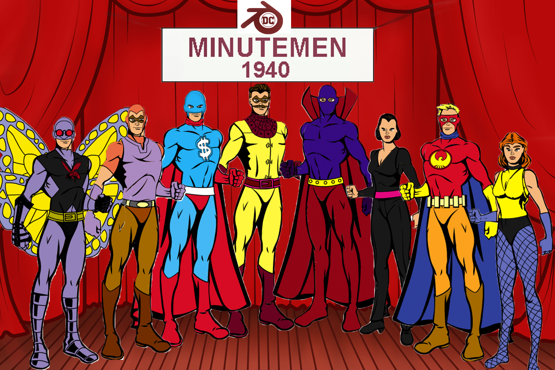 BDCU Minutemen by AntonellisofbBender on DeviantArt