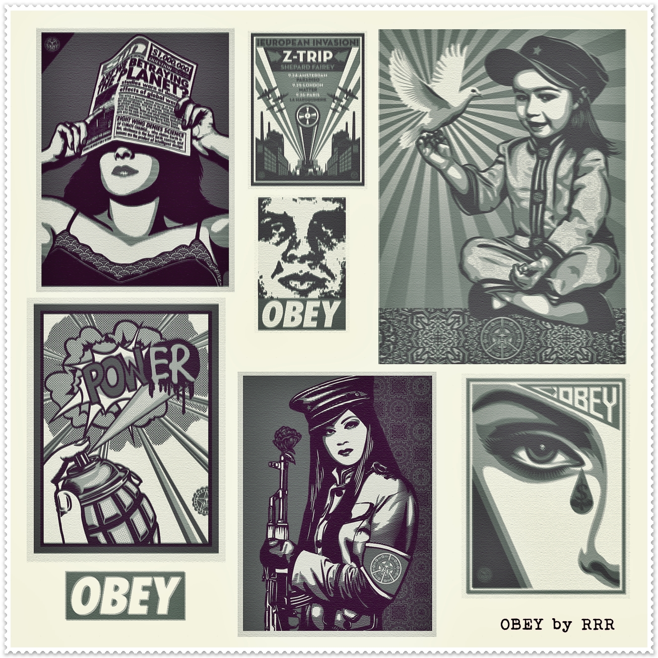 Obey poster photoshop brushes #8 by iCatchUrDream on DeviantArt