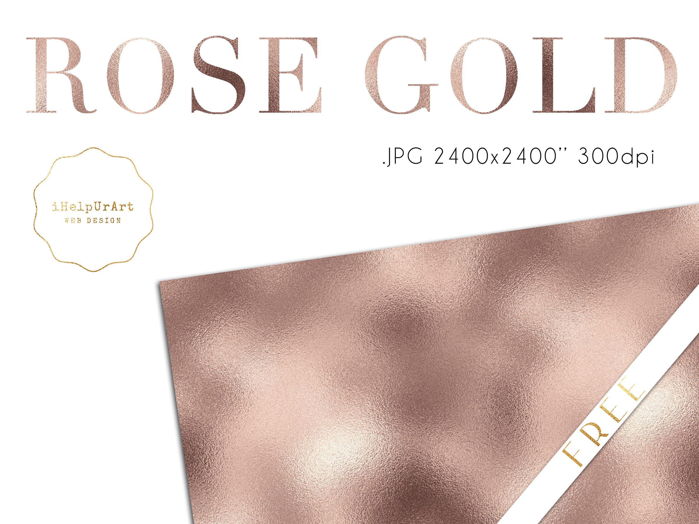 FREE - Rose Gold Metallic Texture by iCatchUrDream on DeviantArt
