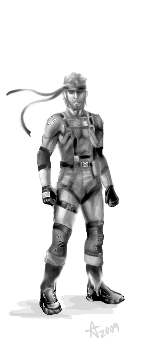 MGS: Snake by ScientificRomance on DeviantArt