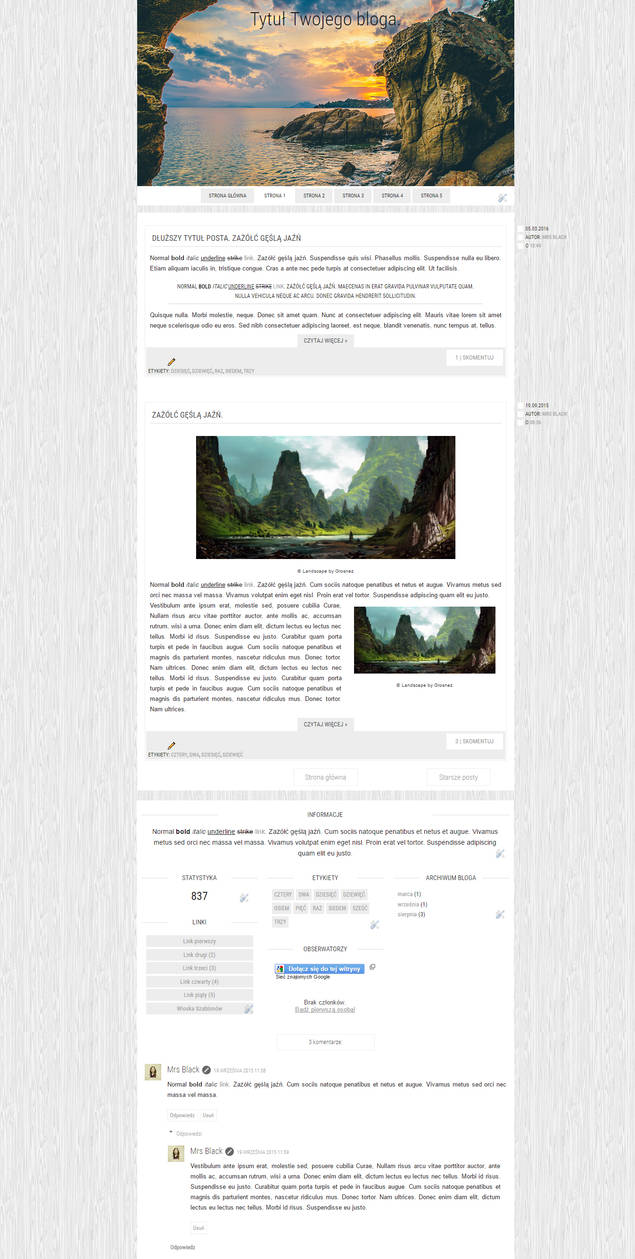 [394] Cold - bogger template by Mrs Black by Ruda9 on DeviantArt