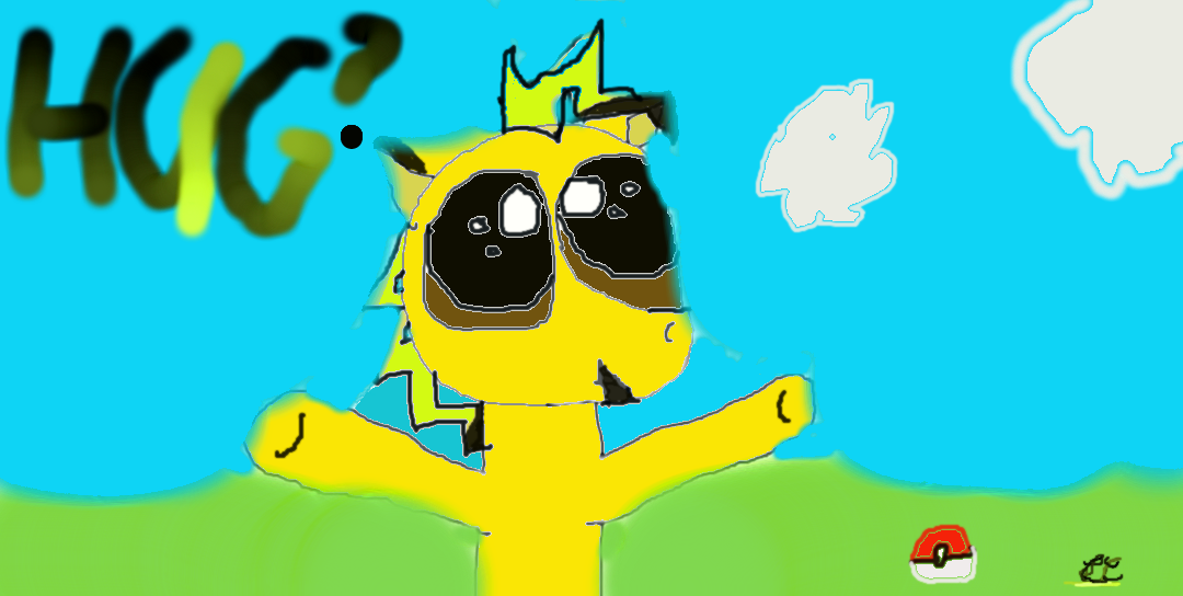 Pikachu Pony Wants A Hug! by ChinchillaCake on DeviantArt