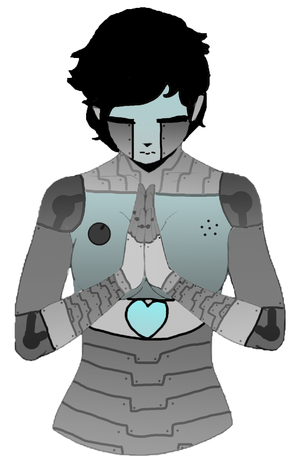 Robot me(Mettaton ftw) by InkyDrawsStuff on DeviantArt