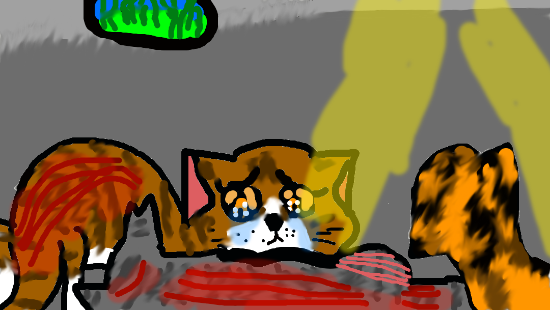 Cinderpelt's death redo by Rainstar-of-LakeClan on DeviantArt
