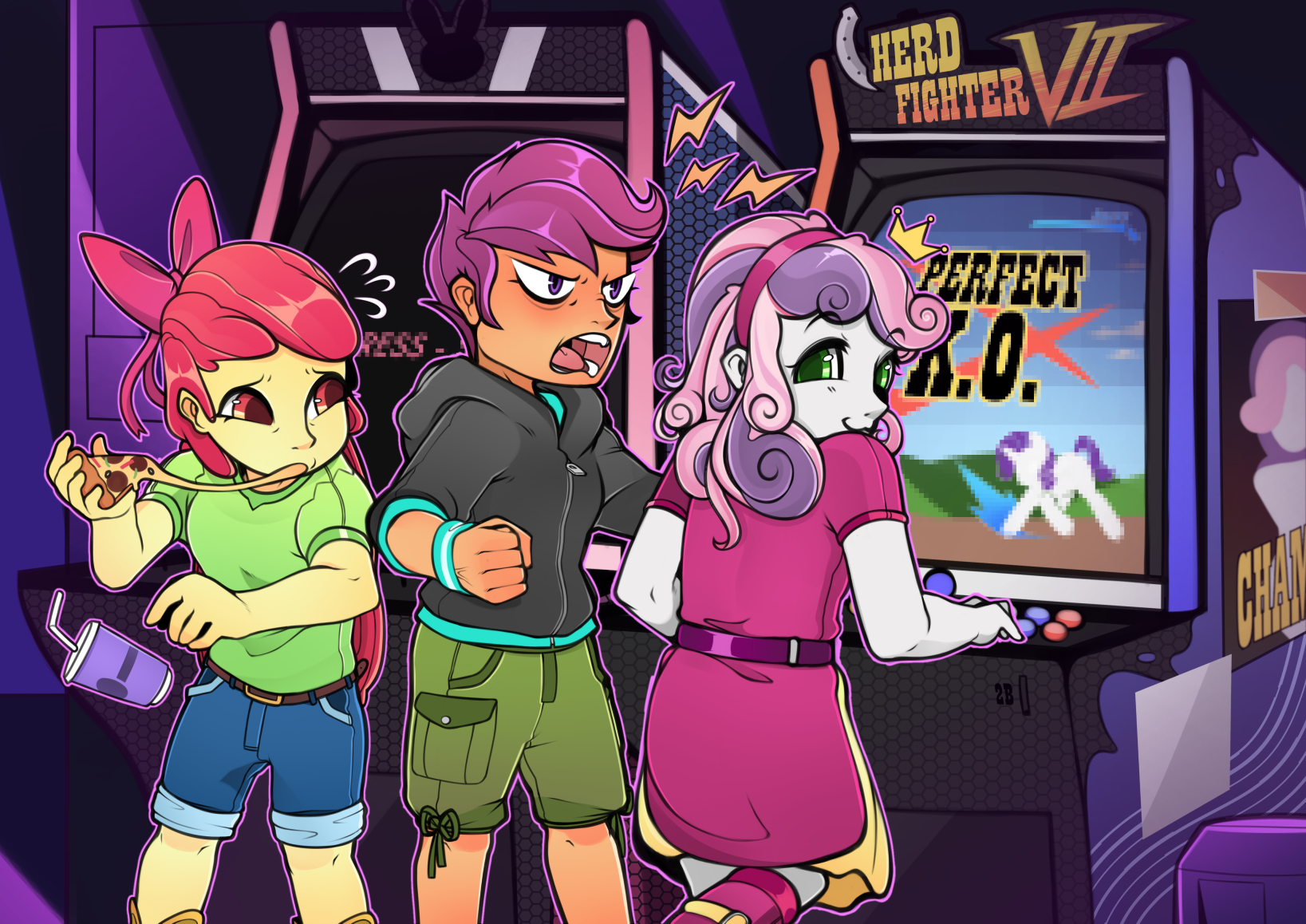 [Commission] Cutie Mark Arcade by SugarElement on DeviantArt