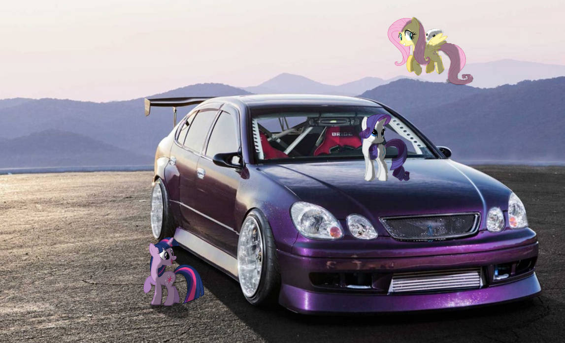 rarity's lexus gs400 by azeoblurr on DeviantArt