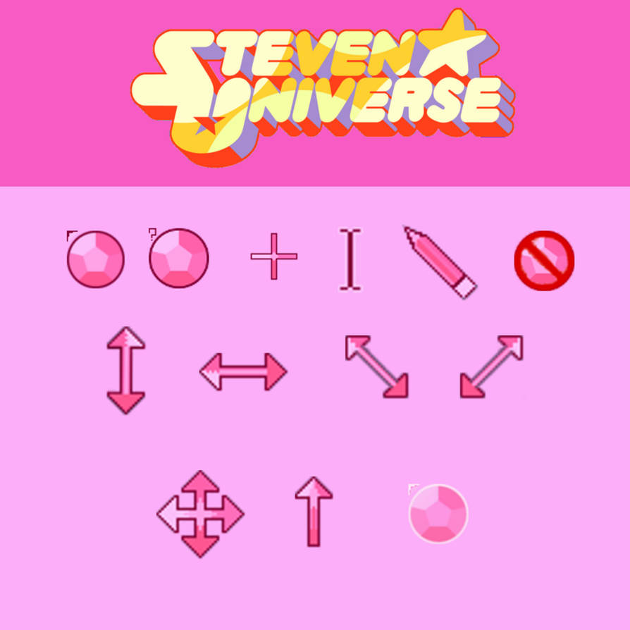 Steven Universe Cursor - Steven/Rose by flowersofdoom13 on DeviantArt