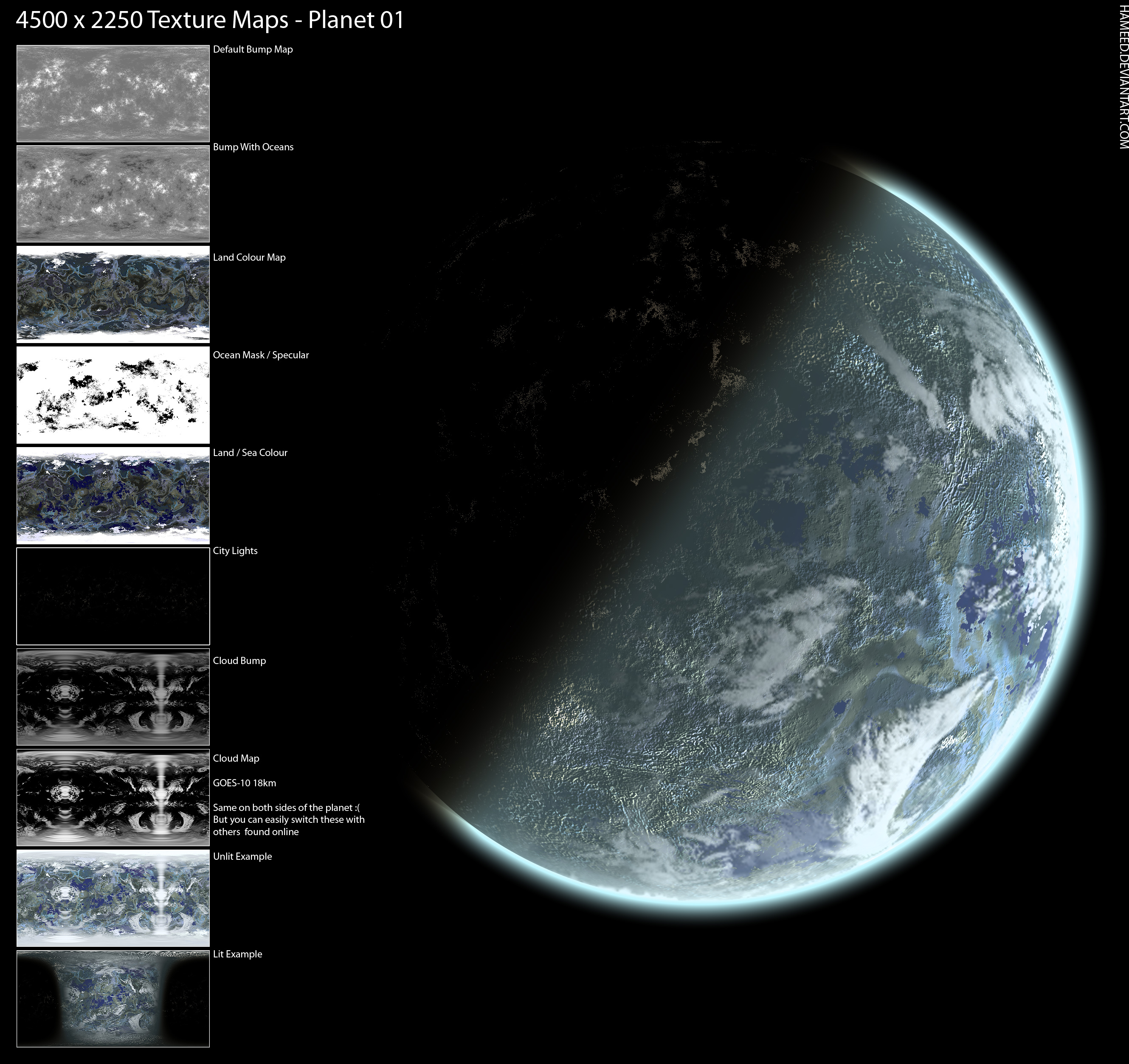 Planet Maps Astronomy