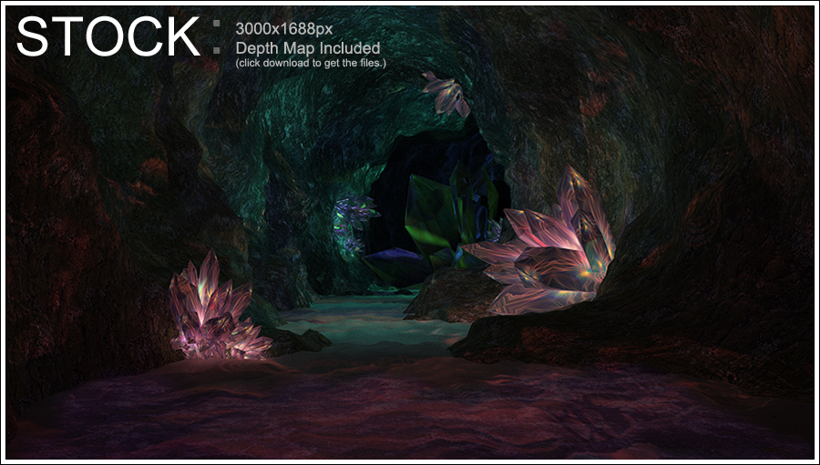 Crystal Cave STOCK by Hameed on DeviantArt