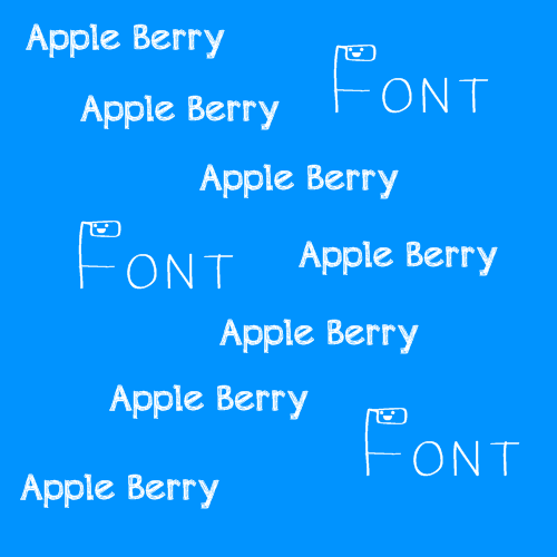 Appleberry Font by Nic-Unicorn on DeviantArt