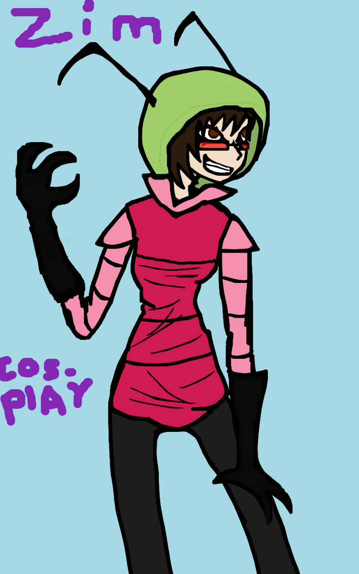 zim cosplay by exileinvadercat on DeviantArt