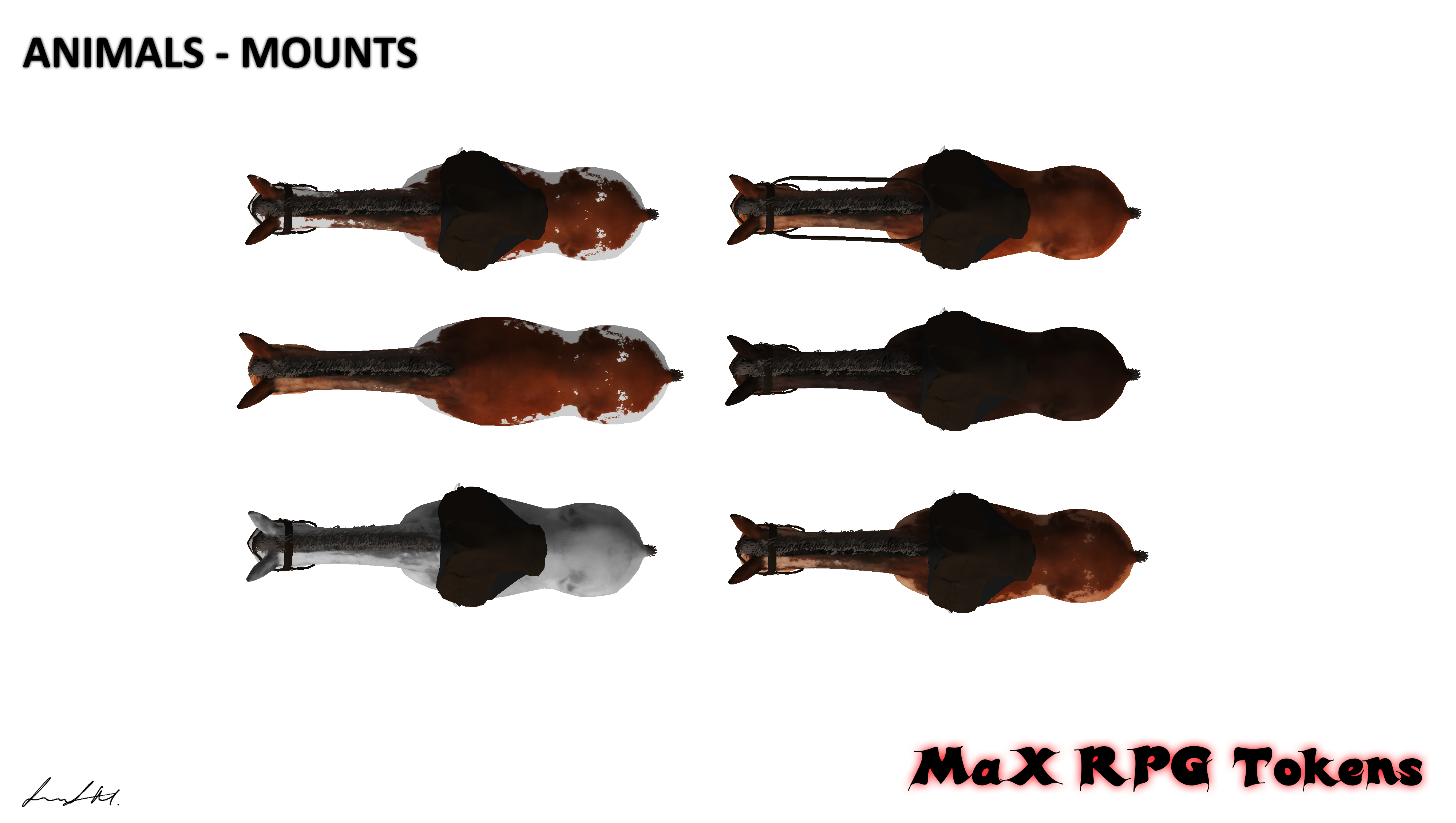 MaX RPG Token Pack - Mounts by Milosh--Andrich on DeviantArt