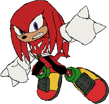 Knuckles Redesigned by XaviorTheLycan on DeviantArt