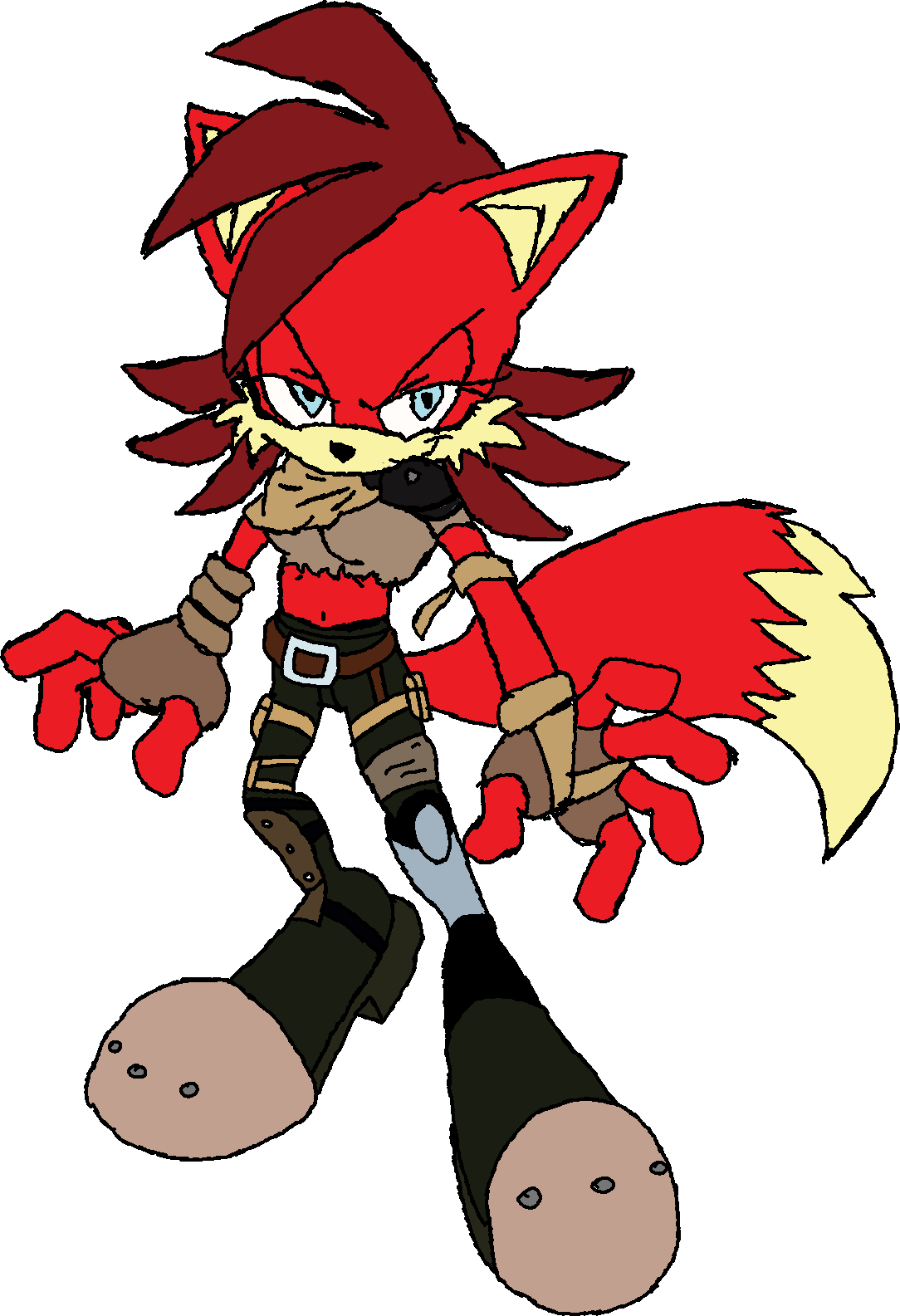 Fiona Fox Redesigned by XaviorTheLycan on DeviantArt