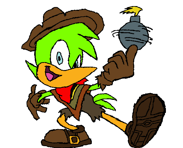 Bean The Dynamite Redesigned by XaviorTheLycan on DeviantArt