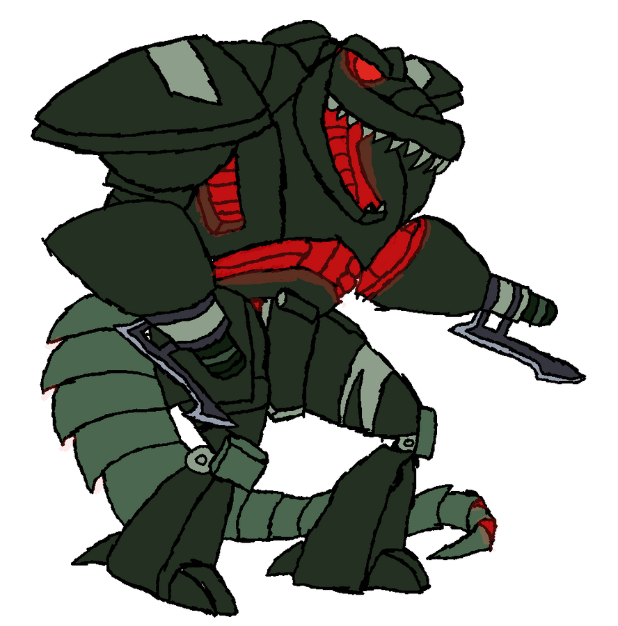 Crocbot Redesigned by XaviorTheLycan on DeviantArt