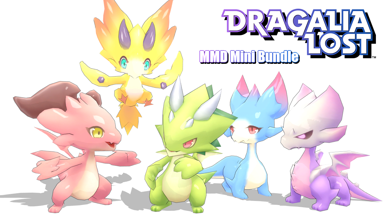 Dragalia Lost MMD - Mini Bundle by RadioactiveBirds on DeviantArt