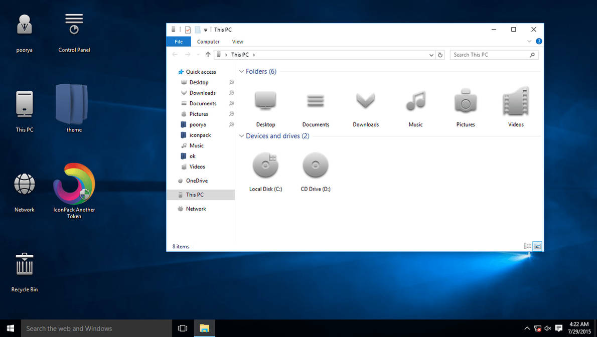 Token IconPack for Win10 by hamed1987s on DeviantArt