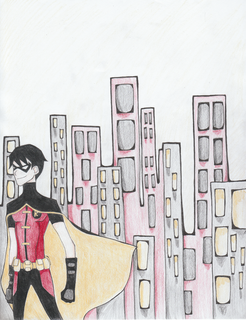 Young Justice Robin by florachipowsky on DeviantArt