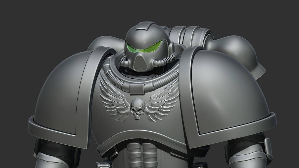 Marine mk2 WIP by Dreddoom on DeviantArt