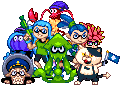 Splatoon Sprite Sheet by Zermonious on DeviantArt