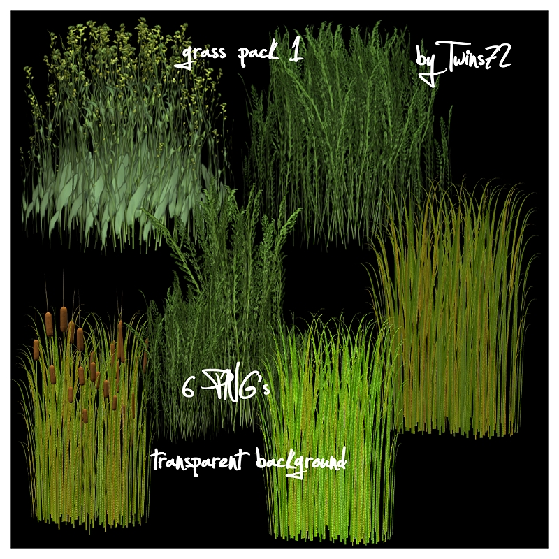 Stock Grass Pack 1 by Twins72 on DeviantArt