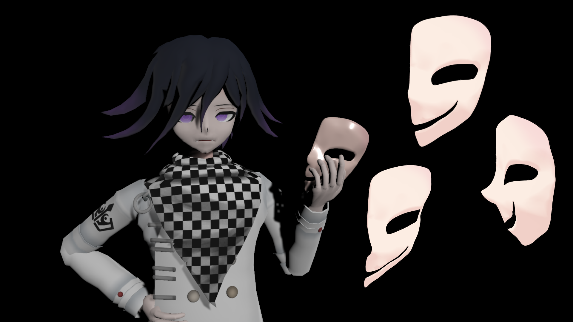 (MMD) mask dl by OBSESSCORIC on DeviantArt