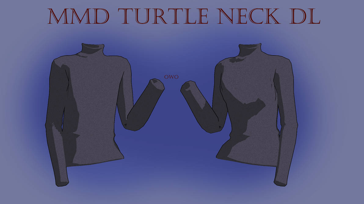 (MMD) turtle neck dl by OBSESSCORIC on DeviantArt