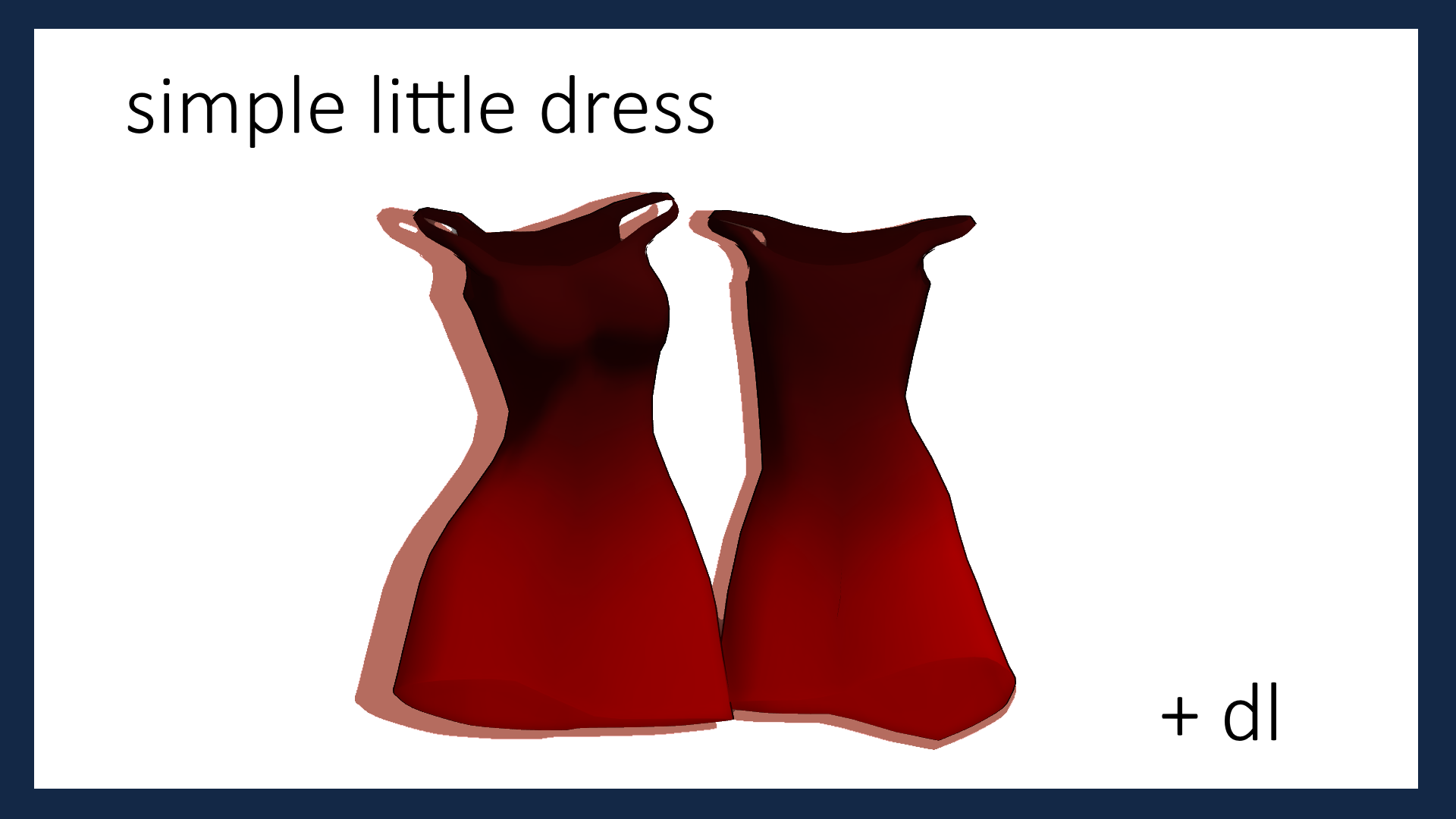(MMD) Simple Dress + DL by OBSESSCORIC on DeviantArt