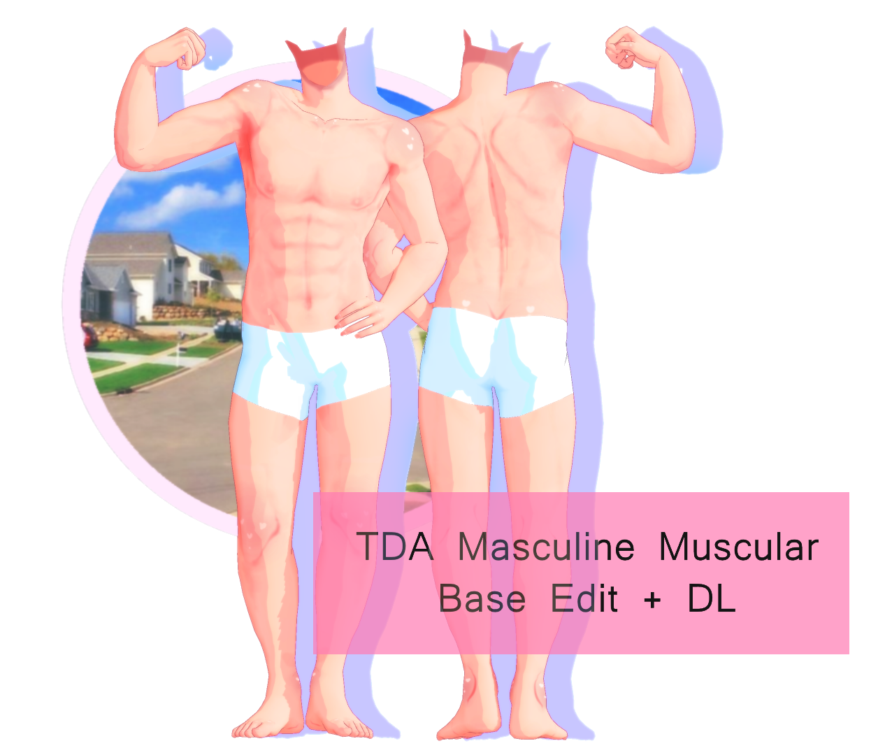 (MMD) TDA Muscular Base Edit + DL by OBSESSCORIC on DeviantArt